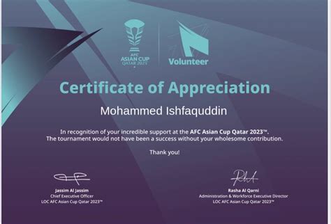 Mohd Ishfaq Uddin On Linkedin Afcasiancupqatar2023