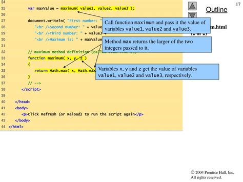 Ppt Chapter 10 Javascript Functions Powerpoint Presentation Free