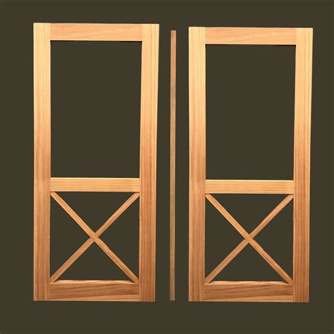 Custom Farmhouse Double Screen Doors The Porch Store