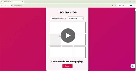 Webdevelopment Javascript Html Css Tictactoe Frontenddevelopment
