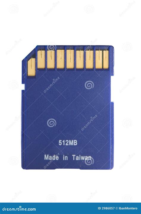 Memory Card Data Technology Stock Image Image Of Camera Multimedia