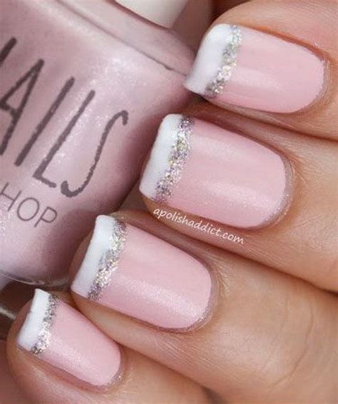 50 Lovely Pink And White Nail Art Designs Styletic