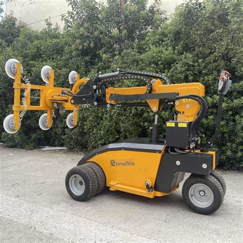 500kg 800kg 전기 회전 배터리 흡입 컵 로봇 유리 진공 리프트