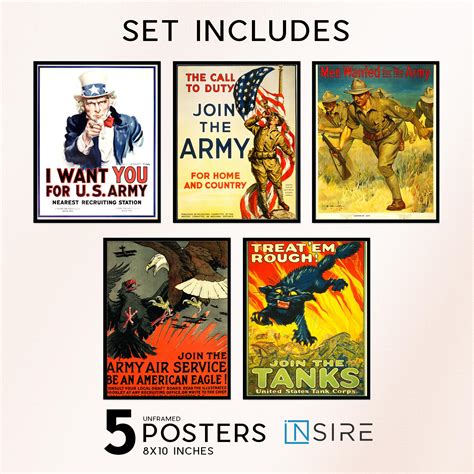 Insire Ww2 Memorabilia Wall Art World War 2