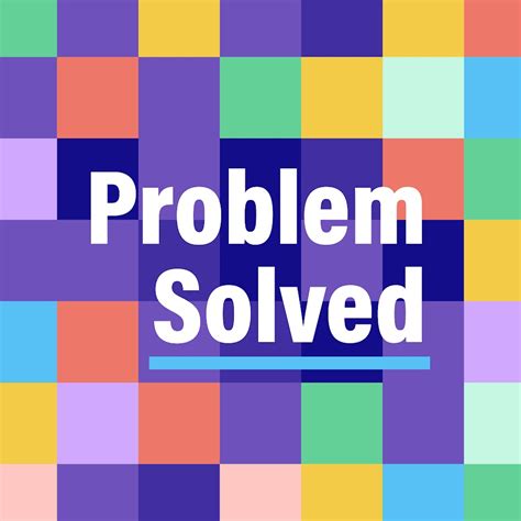 Problem Solved Youtube