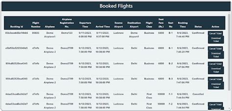 Airline Reservation System Project Using React Js Spring Boot Mysql