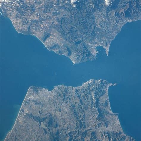 The Strait Of Gibraltar Is A Narrow Strait That Connects The Atlantic