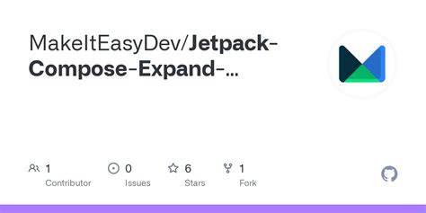 GitHub MakeItEasyDev Jetpack Compose Expand Floating Action Button