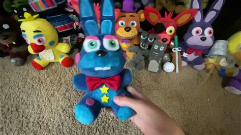 Updated Fnaf Plushies And New Fnaf Custom Plushies Youtube