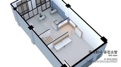 수원 델타원 지식산업센터 212호 평면도 3d 작업 평면도3d작업