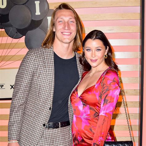 Jacksonville Jaguars Trevor Lawrence Talks Marissa Mowry Marriage Us Weekly