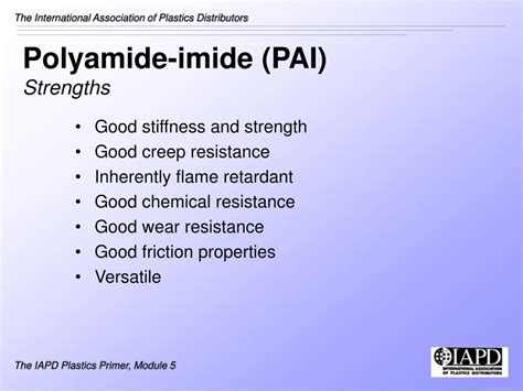 Ppt High Performance Thermoplastics Materials Properties And