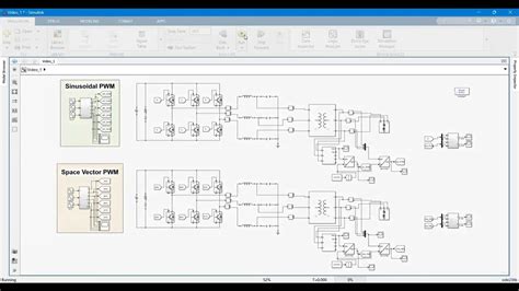 spwm vs svpwm in matlab pwm design and inverter output simulation youtube