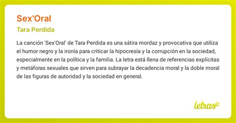 Significado De La Canción Sexoral Tara Perdida Letrascom Significado De La Canción Sexoral Tara Perdida Letrascom