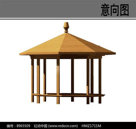 木亭素材