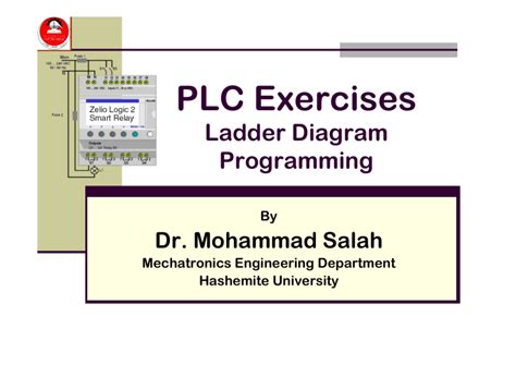 plc ladder diagram programming exercises
