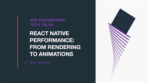 react native performance from rendering to animations ilya ivanov