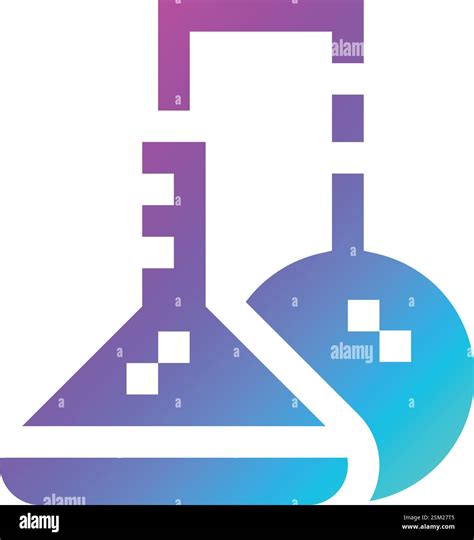 Chemical Experiment Vector Icon Design Illustration Stock Vector Image And Art Alamy