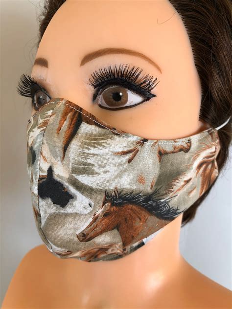 Washable Reversible Cotton Face Mask Chemo Mask Flu Mask Germ