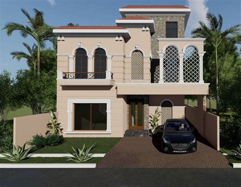 Moeez Raza On Linkedin A Classical Design Approach For A 10 Marla House Successfully Delivered To