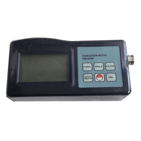 Vtsyiqi Digital Vibration Meter Tester Vibrometer Gauge With Rs232 Cab
