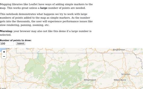 Drawing A Lot Of Markers With Leaflet Eric Czajkowski Observable