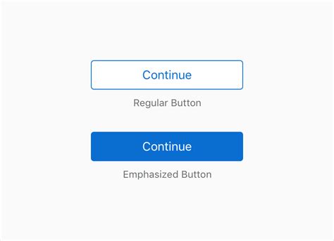 Buttons SAP Fiori For IOS Design Guidelines