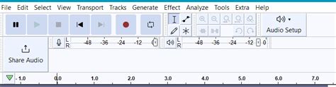Share Audio Toolbar Has 3x Height · Issue 3585 · Audacity Audacity