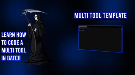 How To Make A Multi Tool Coding In Batch 101 Full Source Code Link