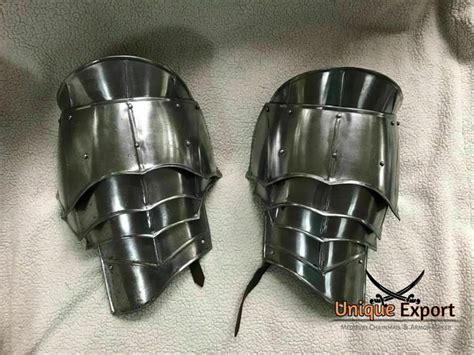 Steel Knights Pauldron Sword Breaker Fantasy Shoulder Armor Set Best