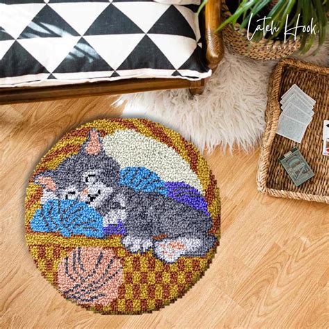 Basket Heaven Diy Latch Hook Rug Making Kit For Adults Latch Hook Crafts