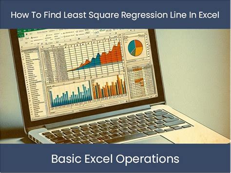 excel tutorial how to find least square regression line in excel