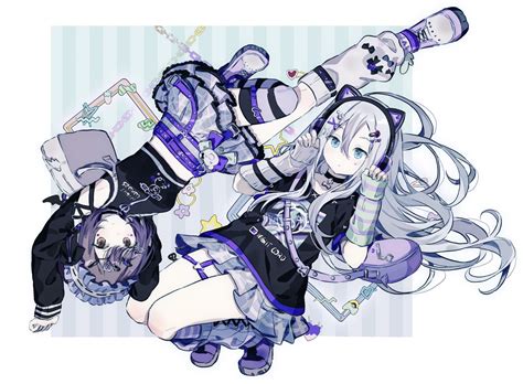 Shinonome Ena And Yoisaki Kanade Project Sekai Drawn By Migolu Danbooru