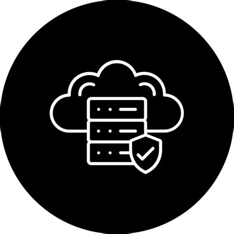 Premium Vector Secure Server Icon