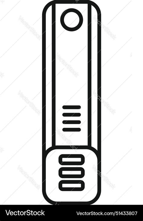 Modern Usb Flash Drive Line Icon Royalty Free Vector Image