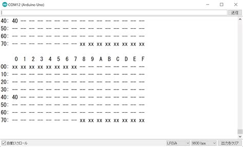 i2cの動作テスト arduino qiita