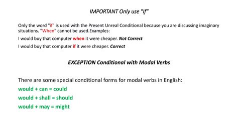 Conditional Sentences Type 2 Ppt