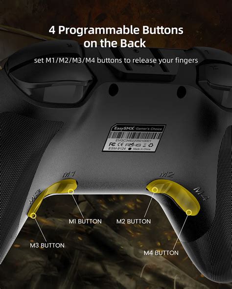 EasySMX Switch Pro Controller For Nintendo Switch Orange Dragon