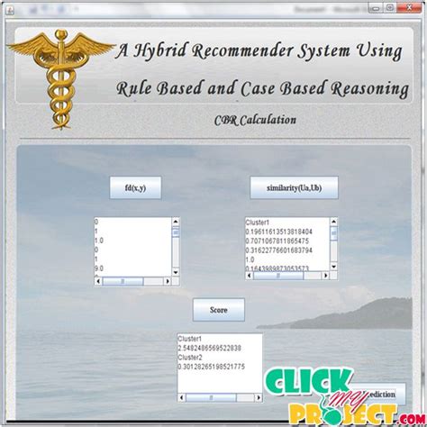A Hybrid Recommender System Using Rule Based And Case Based Reasoning Clickmyproject