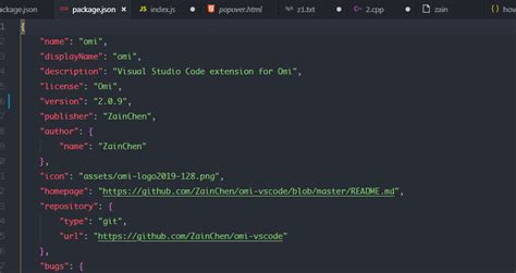 Github Zainchen Omi Vscode This Extension Adds Omi Support For Visual Studio Code