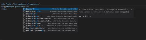 Angular Make Visual Studio Code Autocomplete Property Html Stack Overflow