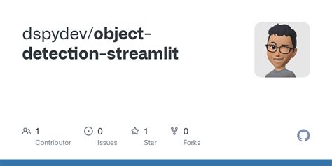 Github Dspydev Object Detection Streamlit