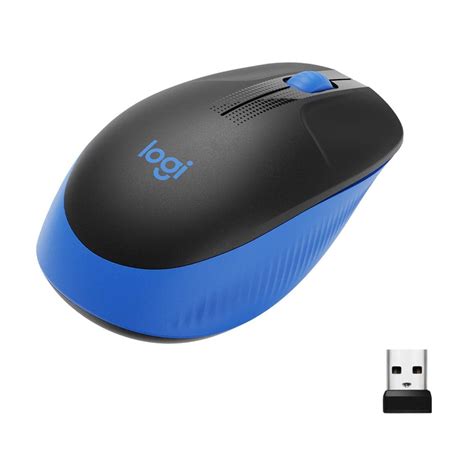 Logitech Wireless Mouse M Full Size Ambidextrous Curve Design Month At Piece