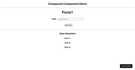 Compound Components Codesandbox