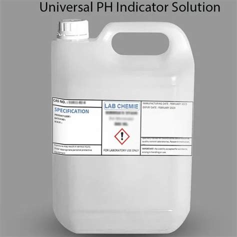 Universal Ph Indicator Solutions At ₹ 750 Piece Mumbai Id 23100517562
