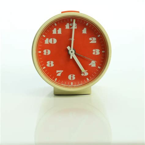 Vintage Prim Alarm Clock From Czechoslovakia