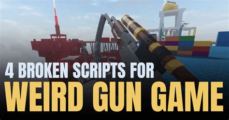 Broken Weird Gun Game Scripts Kill All Aimbot Hitbox Tools