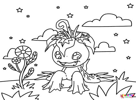 20 Palmon Coloring Pages Free Printable Pdf And Online Coloring