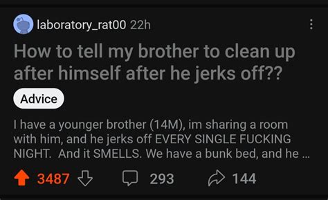 The 14m Brother Jerking Off And His Sibling Finding Out Lore R