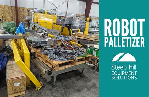 Used Sold Robot Palletizing System At Steep Hill Equipment Solutions